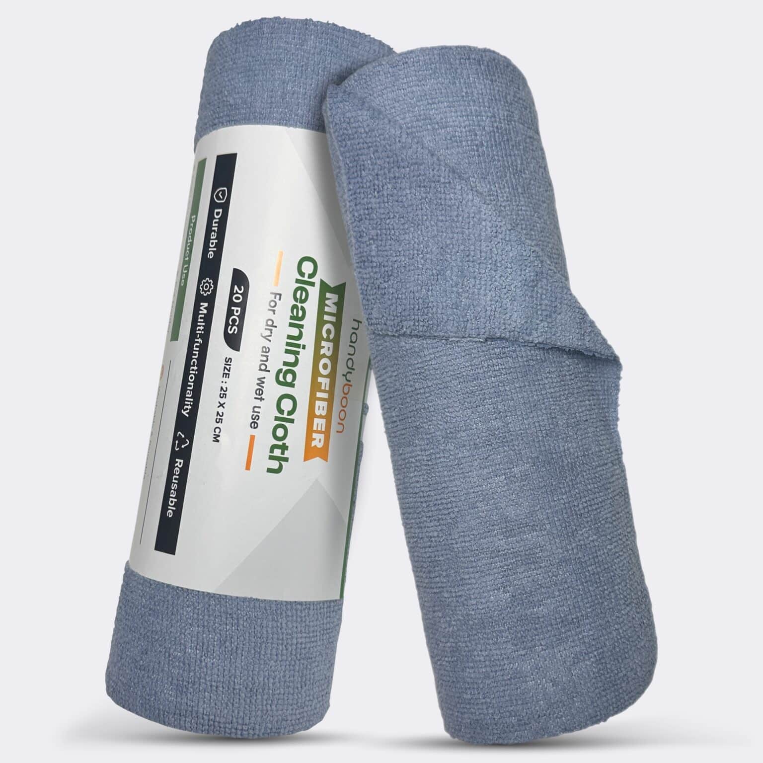 Reusable Kitchen Towel Roll - Blue Color - Soft Microfiber Fabric