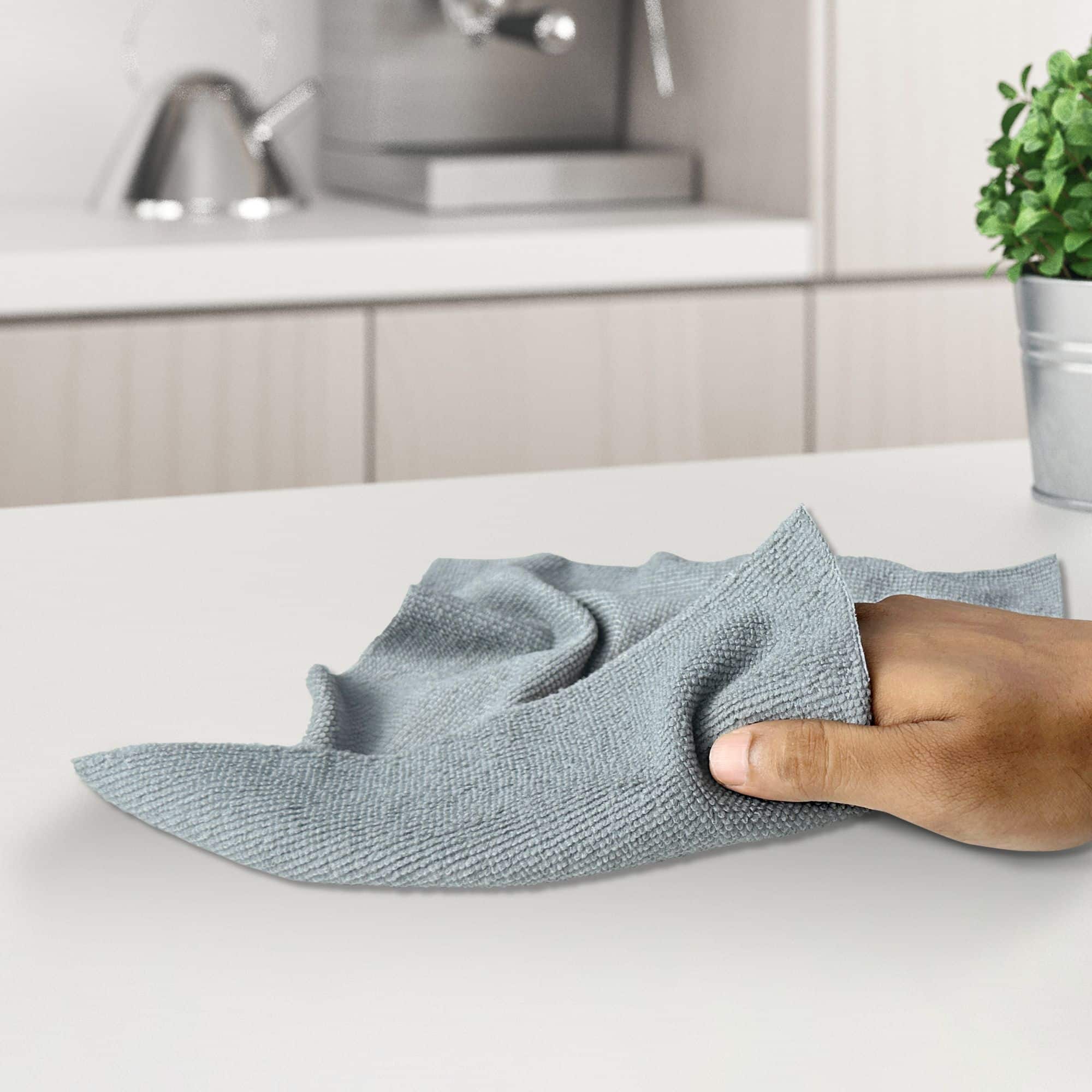 Reusable Kitchen Towel Roll - Ash Color - Soft Microfiber Fabric