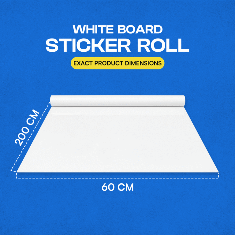 Whiteboard Sticker with Adhesive